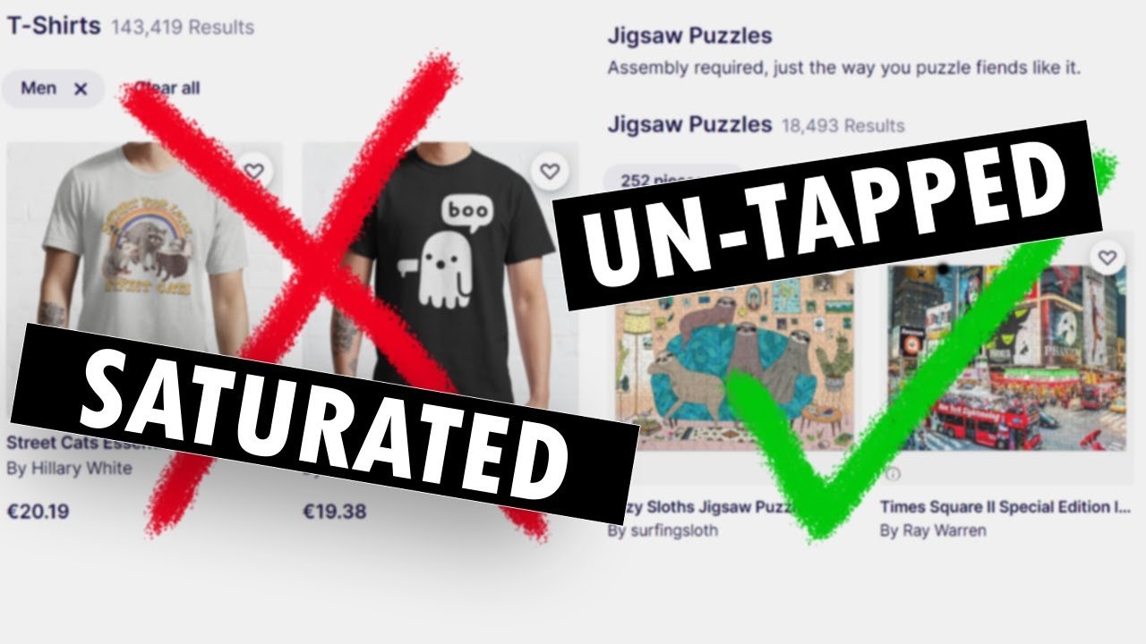 HOW TO TAP INTO UNTAPPED REDBUBBLE NICHES - Web Designer and Logo ...