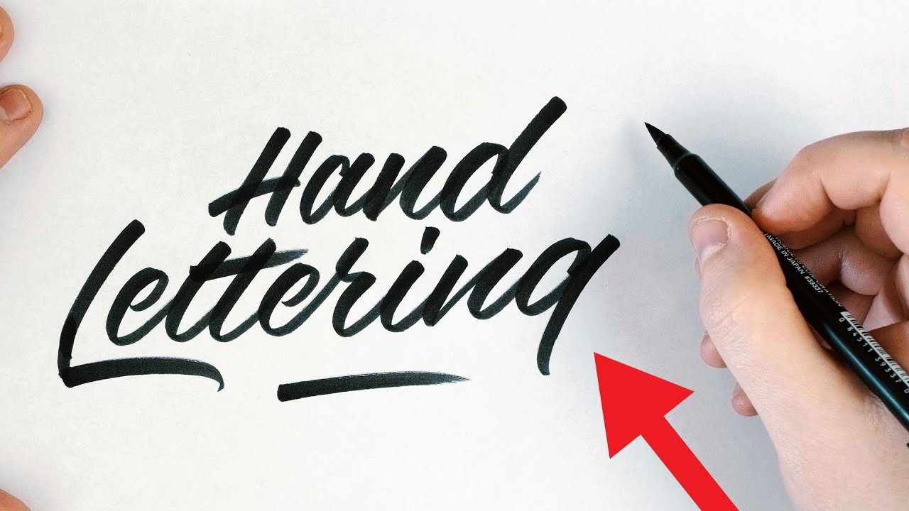How To: Calligraphy & Hand Lettering For Beginners Tutorial + Ideas ...